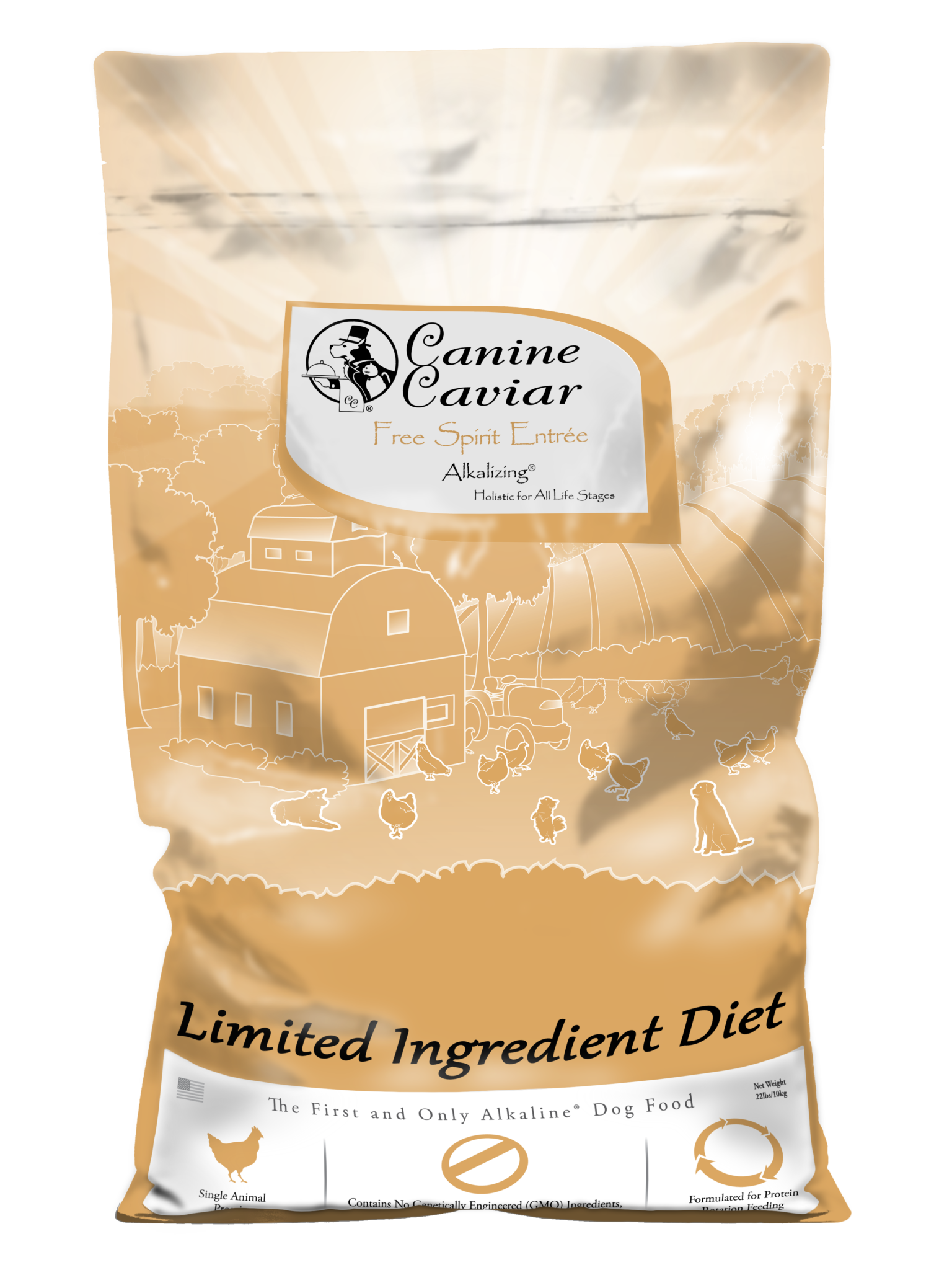 Canine Caviar Free Spirit Limited Ingredient Alkaline Holistic Dog Food